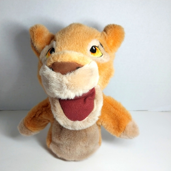 Disney | Toys | Lion King Young Simba Hand Puppet Plush Stuffed Animal ...